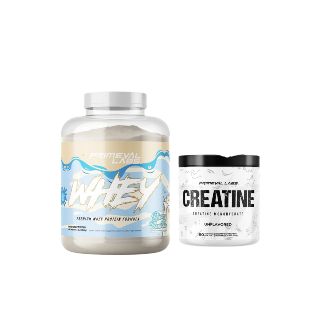 Primeval Whey + Creatina de 60 servidas Gratis – Power Lab Supplements